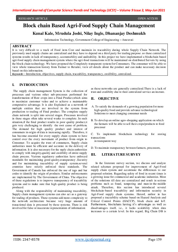 (PDF) [IJCST-V9I3P25]:Kunal Kale, Mrudula Joshi, Nilay Ingle, Dhananjay ...