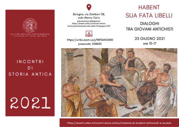 (PDF) Habent sua fata libelli. Dialoghi tra giovani antichisti (Bologna ...