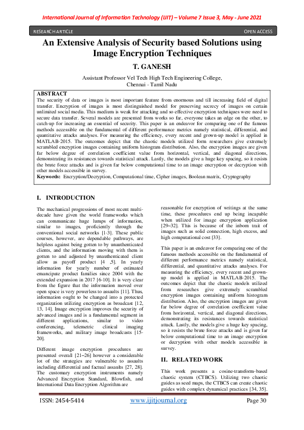 (PDF) [IJIT-V7I3P7]:T. GANESH
