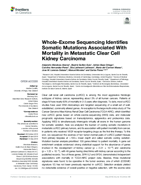 (PDF) Whole-exome sequencing identifies somatic mutations of BCOR in ...