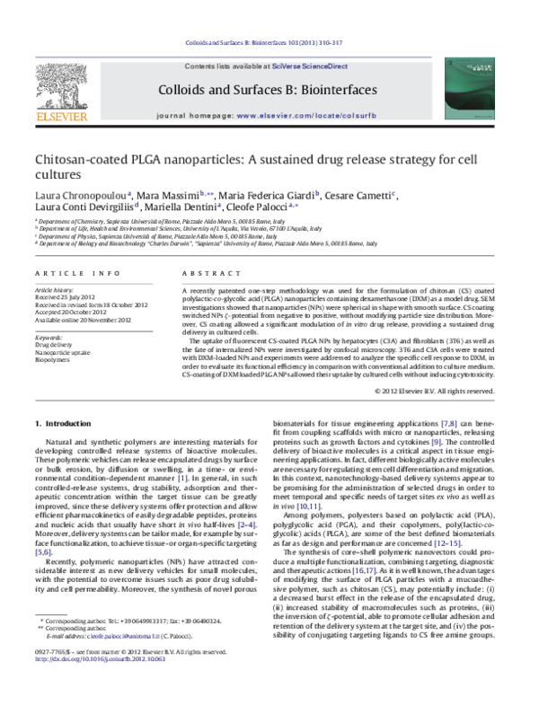 (PDF) Colloids and Surfaces B Biointerfaces 2013 (b)