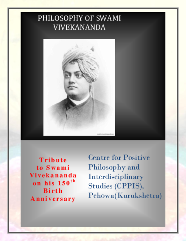 (PDF) Philosophy of Swami Vivekananda