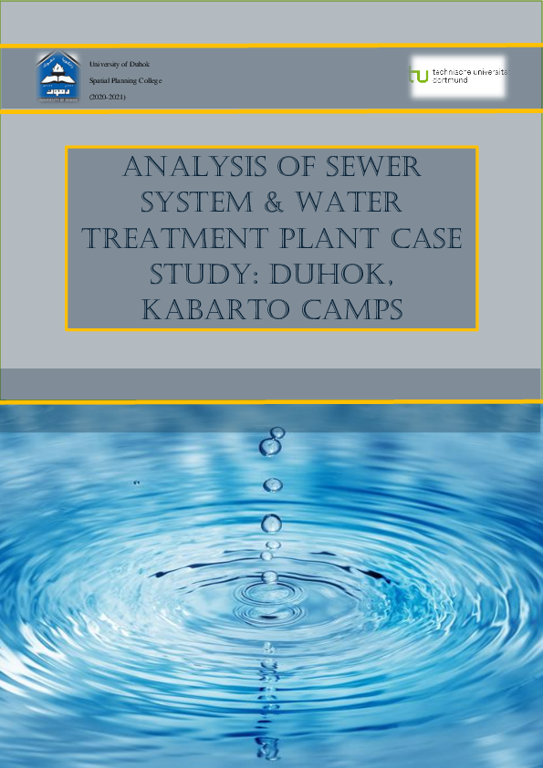 (PDF) Analysis of Sewer System & Water Treatment Plant Case Study: Duhok, Kabarto Camps