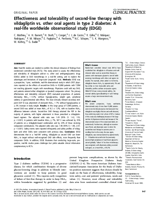 (PDF) Effectiveness and tolerability of second-line therapy with ...