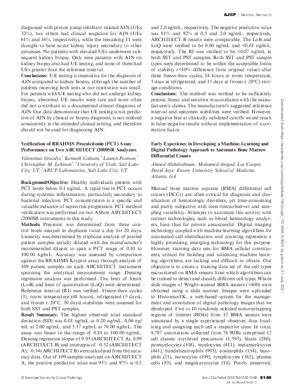 (PDF) Early Experience in Developing a Machine-Learning and Digital ...