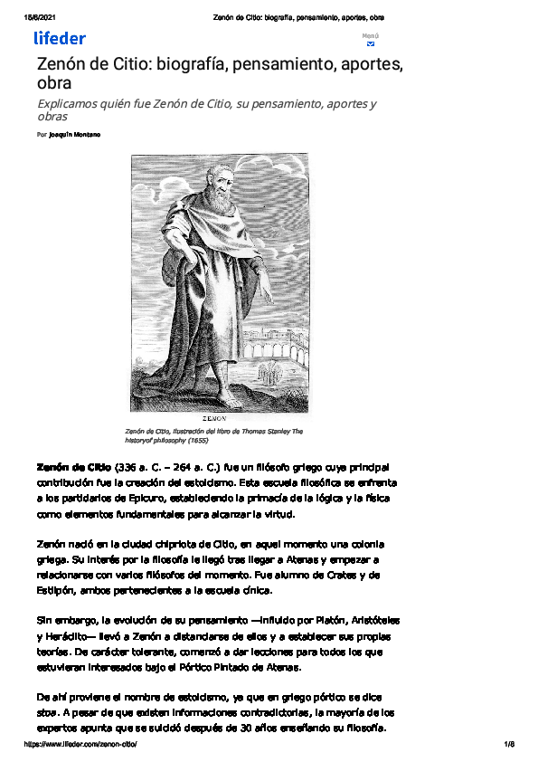 (PDF) Zenón de Citio_ biografía, pensamiento, aportes, obra