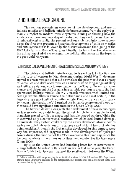 (PDF) Reevaluating the Anti-Ballistic Missile (ABM) Treaty