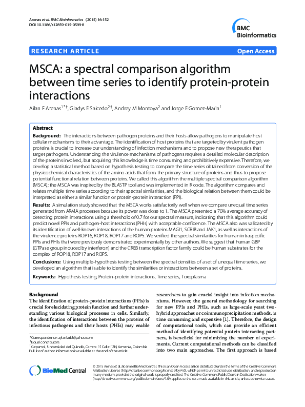 (PDF) MSCA BMC Bioinformatics definitive 2015