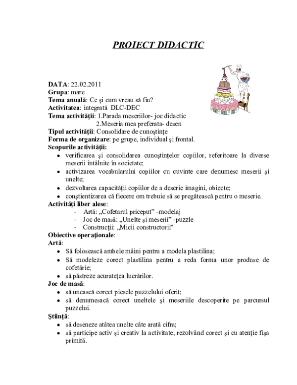 (DOC) Proiect didactic def.