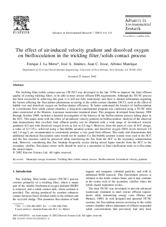 (PDF) THE MC CLARIFLOW UPFLOW SOLIDS CONTACT CLARIFIER | Ravish Dubey ...