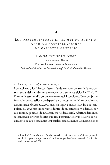 (PDF) GONZÁLEZ FERNÁNDEZ, R. y CONESA NAVARRO. P.D. (2021), "Los ...