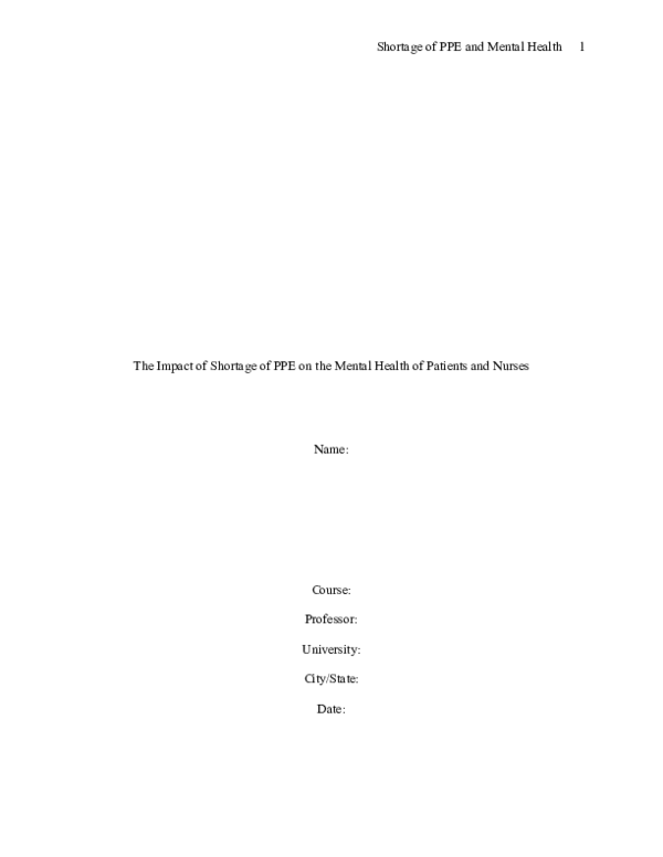 (DOC) Nursing dissertation