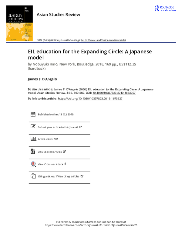 (PDF) Asian Studies Review