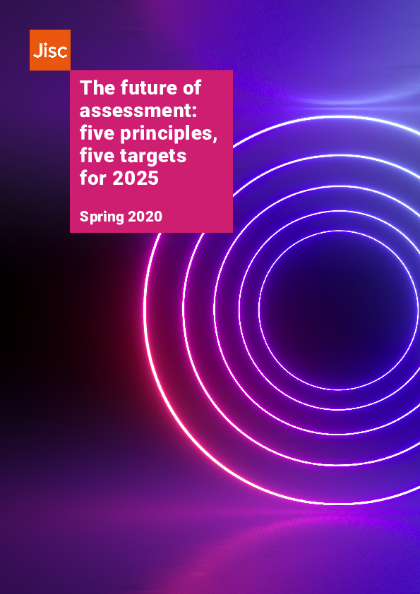 (PDF) The future of assessment: five principles, five targets for 2025