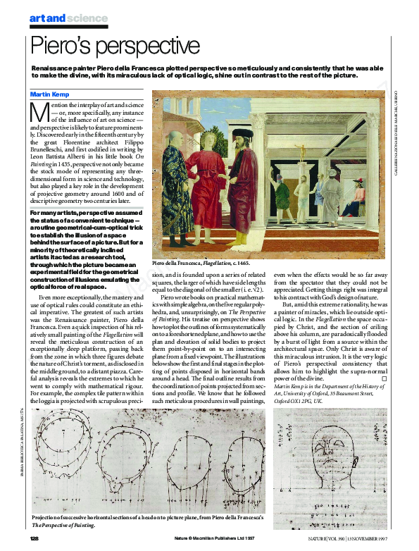 (PDF) Piero's perspective