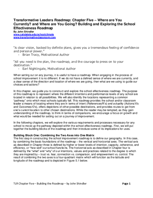 (PDF) The ASSC roadmap - Chapter 5 from the Upcoming Book - The ...