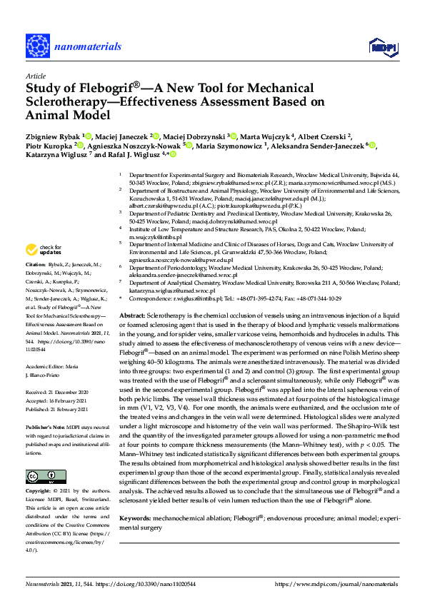 (PDF) Study of Flebogrif®—A New Tool for Mechanical Sclerotherapy ...