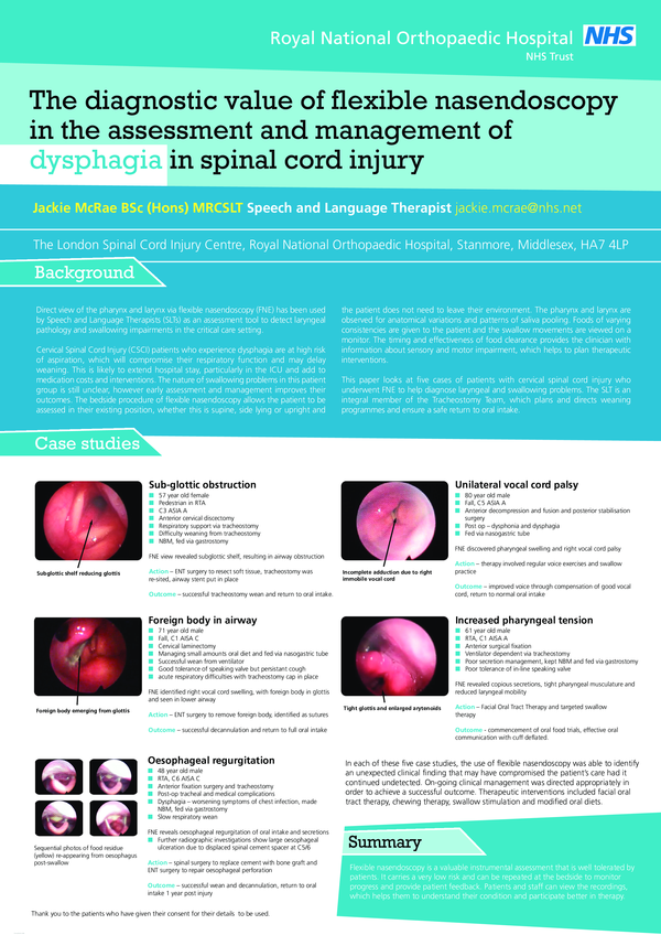 (PDF) The diagnostic value of flexible nasendoscopy in the assessment ...