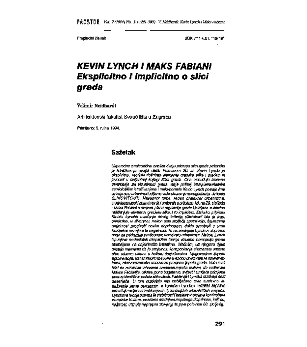 (PDF) Kevin Lynch and Maks Fabiani