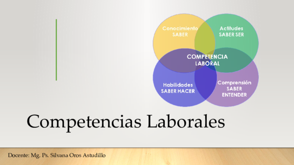 (PPT) Competencias laborales
