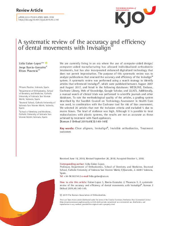 (PDF) A systematic review of the accuracy and efficiency of dental ...