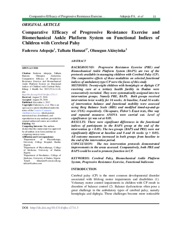 (PDF) Comparative efficacy of progressive resistance exercise and ...