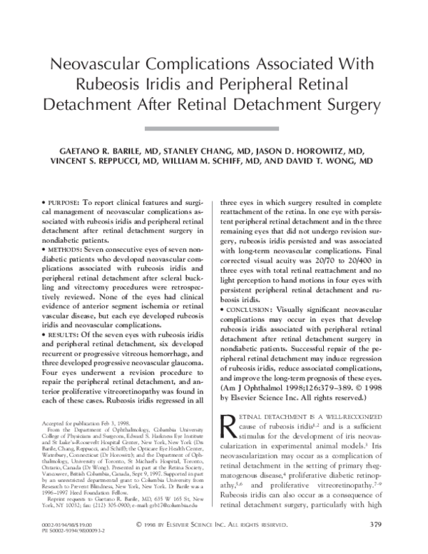 (PDF) Rubeosis Iridis With Budding New Vessels | Krati Gupta - Academia.edu