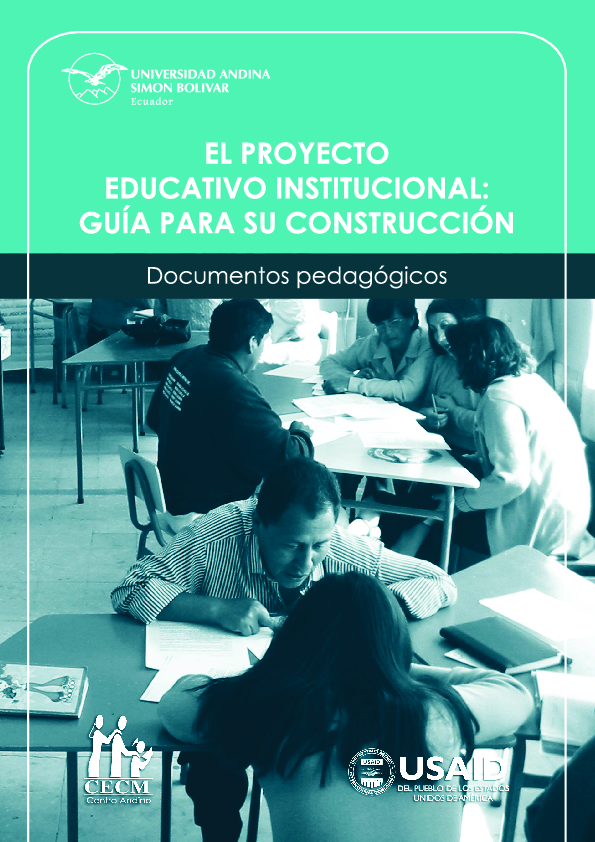 (PDF) El proyecto educativo institucional: guía para su construcción