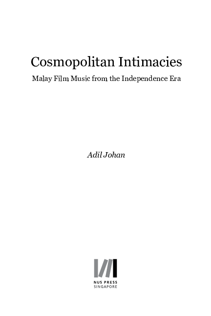 (PDF) Cosmopolitan Intimacies (Preview)