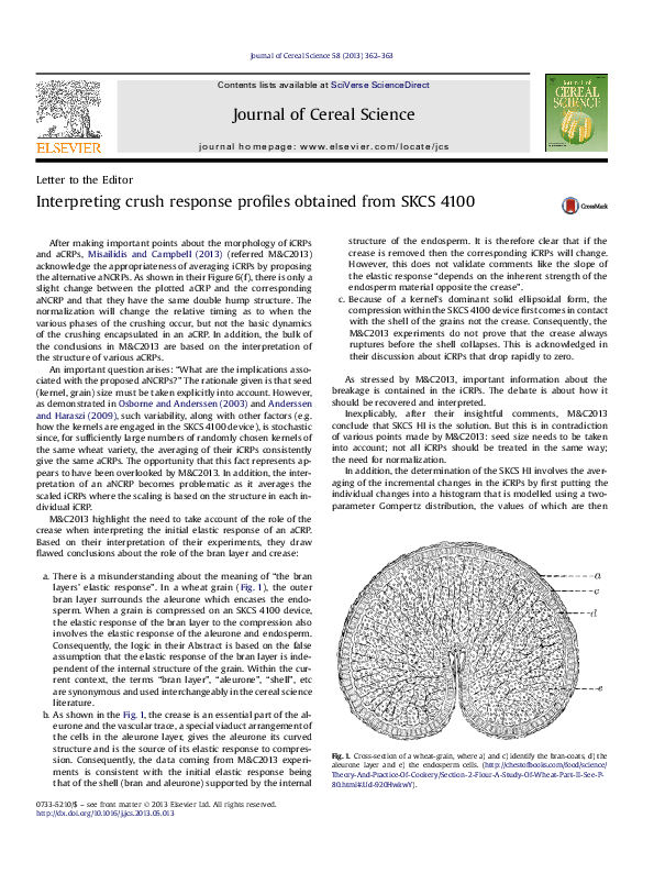 (PDF) Interpreting crush response profiles obtained from SKCS 4100
