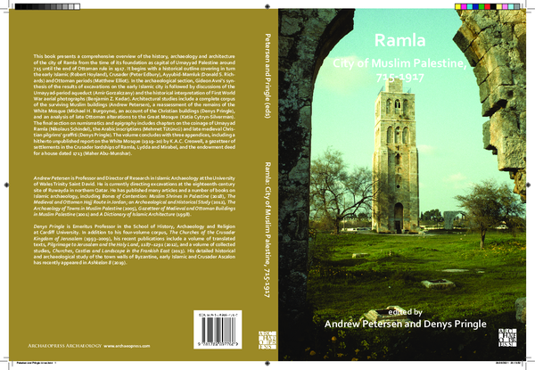 (PDF) Ramla :City of Muslim Palestine, 715-1917