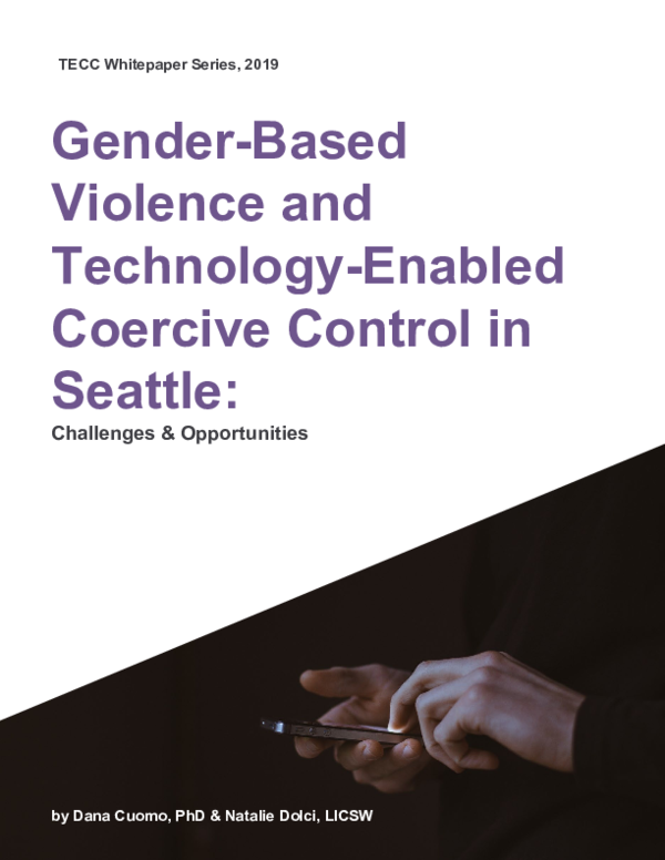(PDF) Technology-Enabled Coercive Control Whitepaper Report