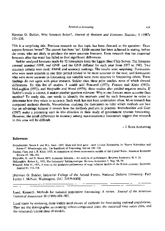 (PDF) Methods for national population forecasting: A review
