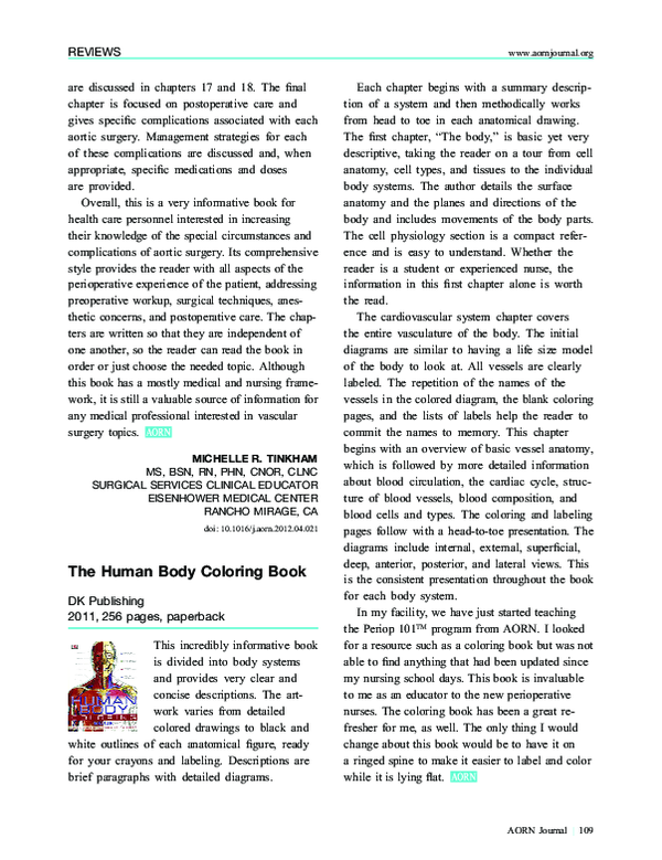 (PDF) The Human Body Coloring Book