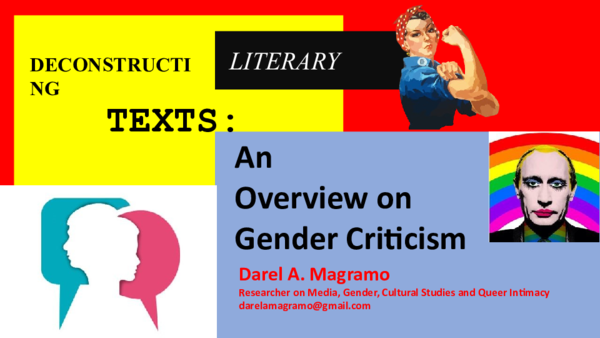 (PPT) Deconstructing Literary Texts An Overview on Gender Criticism