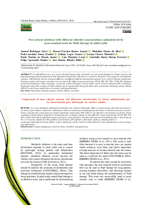 (PDF) Two enteral solutions with different chloride concentrations ...