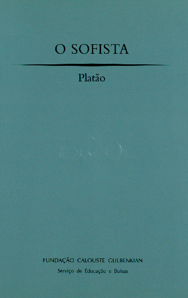 (PDF) O SOFISTA. PLATÃO. Ed. Calouste Gulbenkian