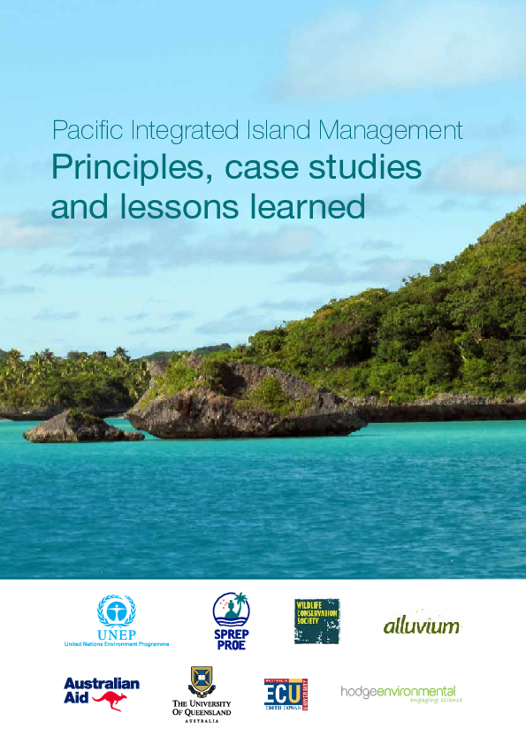 (PDF) Principles for integrated island management: principles, case ...