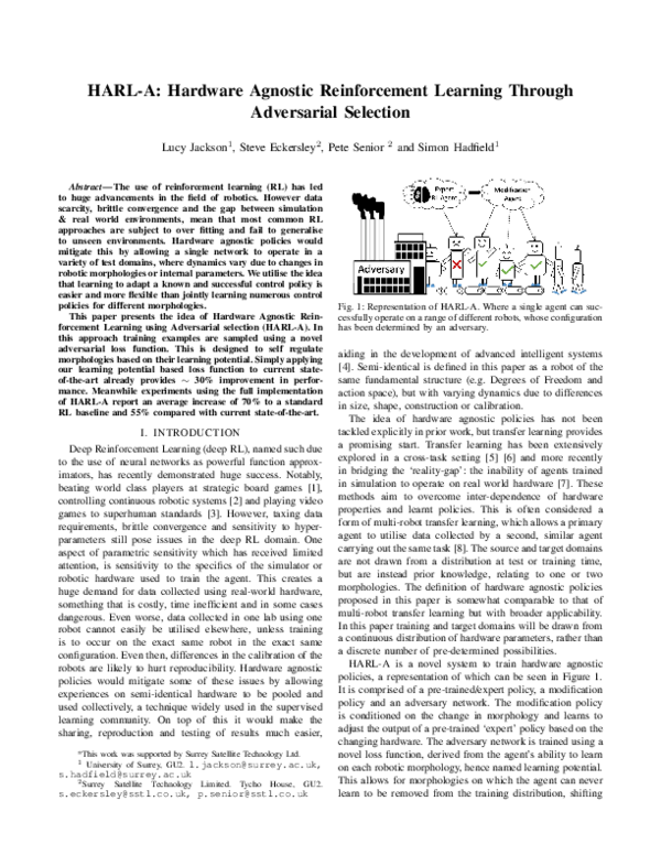 (PDF) HARL-A: Hardware Agnostic Reinforcement Learning Through Adversarial Selection