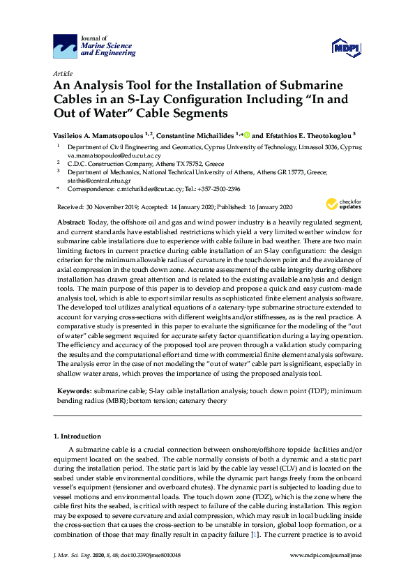 (PDF) Safety analysis of rock berms that protect submarine power cables ...