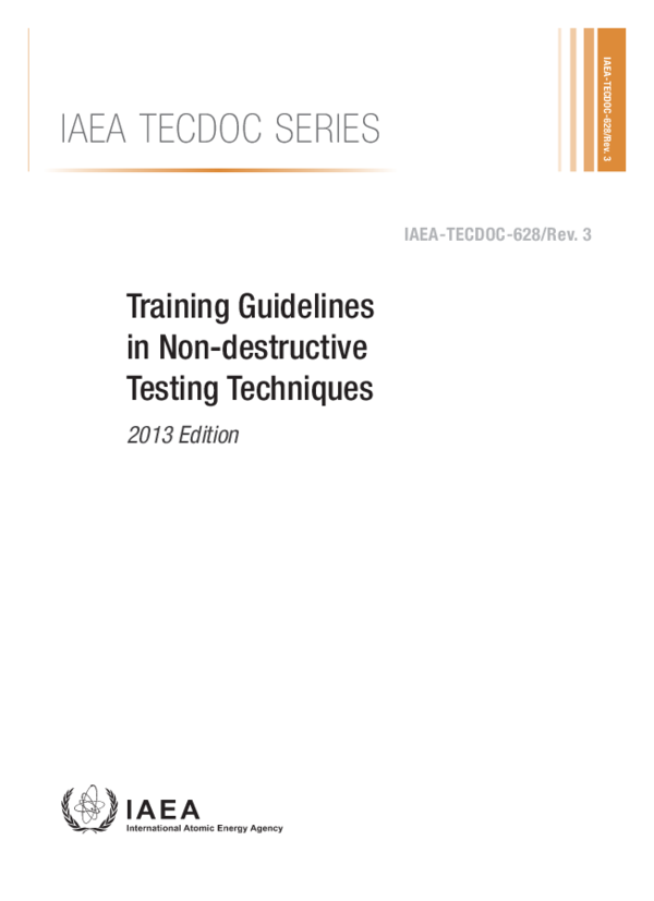 (PDF) Training Guidelines in NDTT TECDOC 628 REV3 web | Cuadrilla 3061 ...