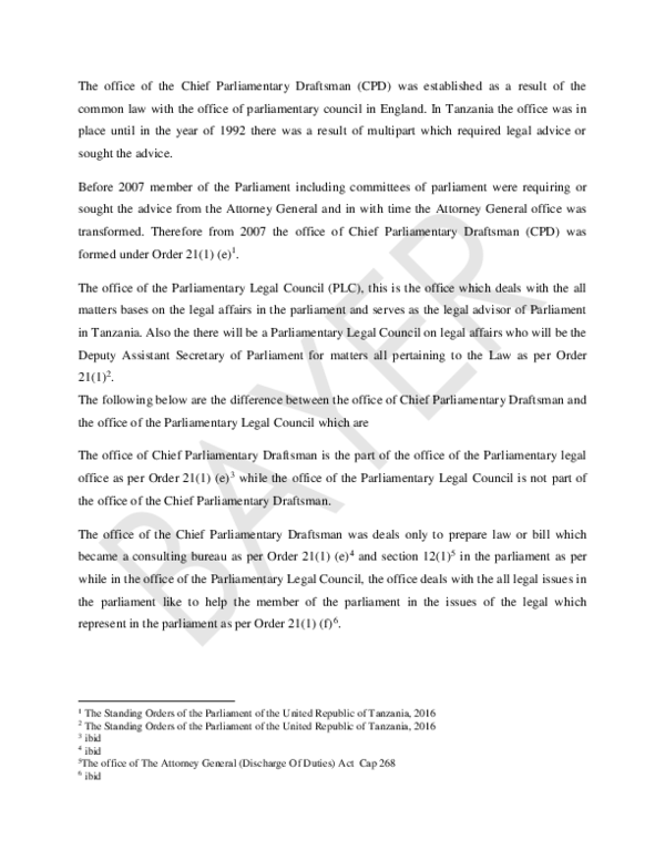 (PDF) Differentiate between office of CPD and PLC
