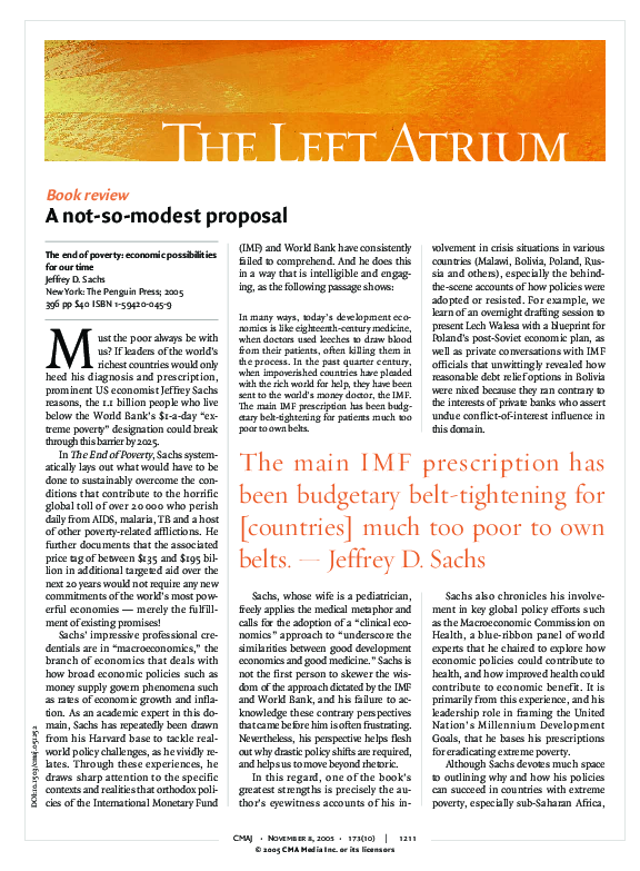 (PDF) A not-so-modest proposal