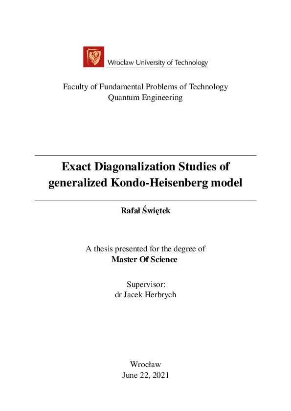 (PDF) Master Thesis