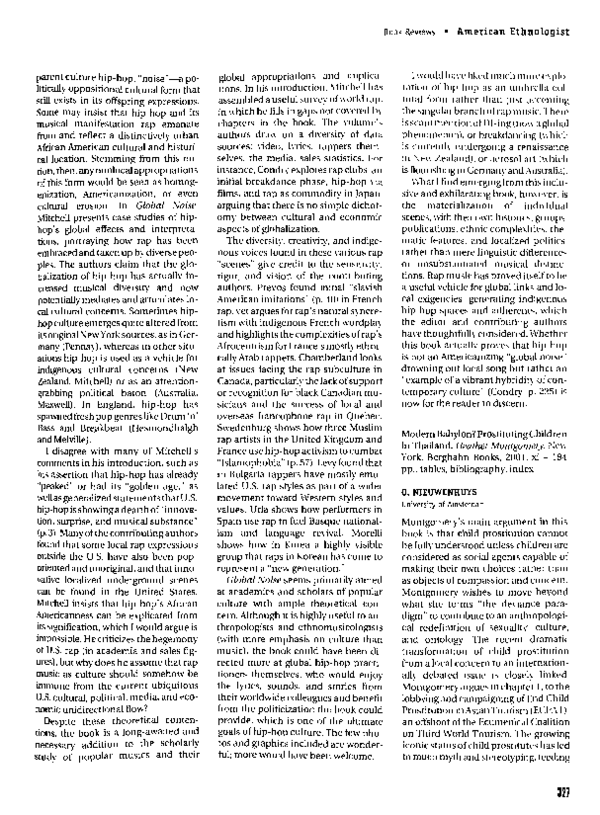 (PDF) Modern Babylon? Prostituting Children in Thailand.:Modern Babylon ...