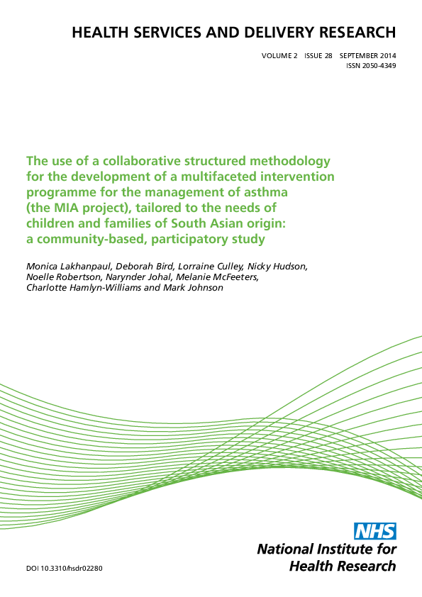 (PDF) The use of a collaborative structured methodology for the development of a multifaceted ...