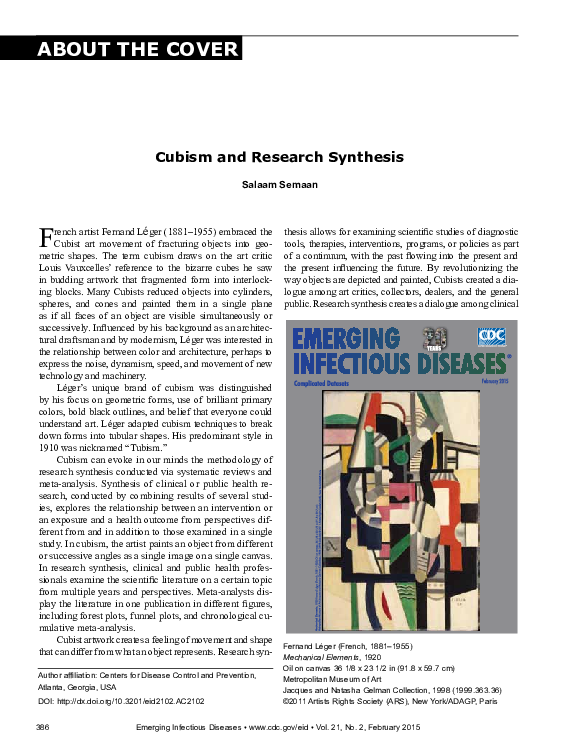 (PDF) Cubism and Research Synthesis