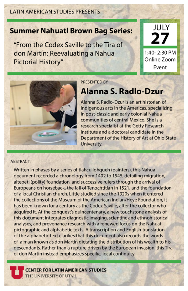 (PDF) "From the Codex Saville to the Tira of don Martín: Reevaluating a ...