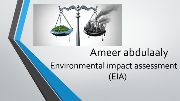 (PPT) Environmental impact assessment (EIA)