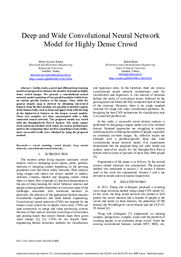 (PDF) Deep and Wide Convolutional Neural Network Model for Highly Dense ...